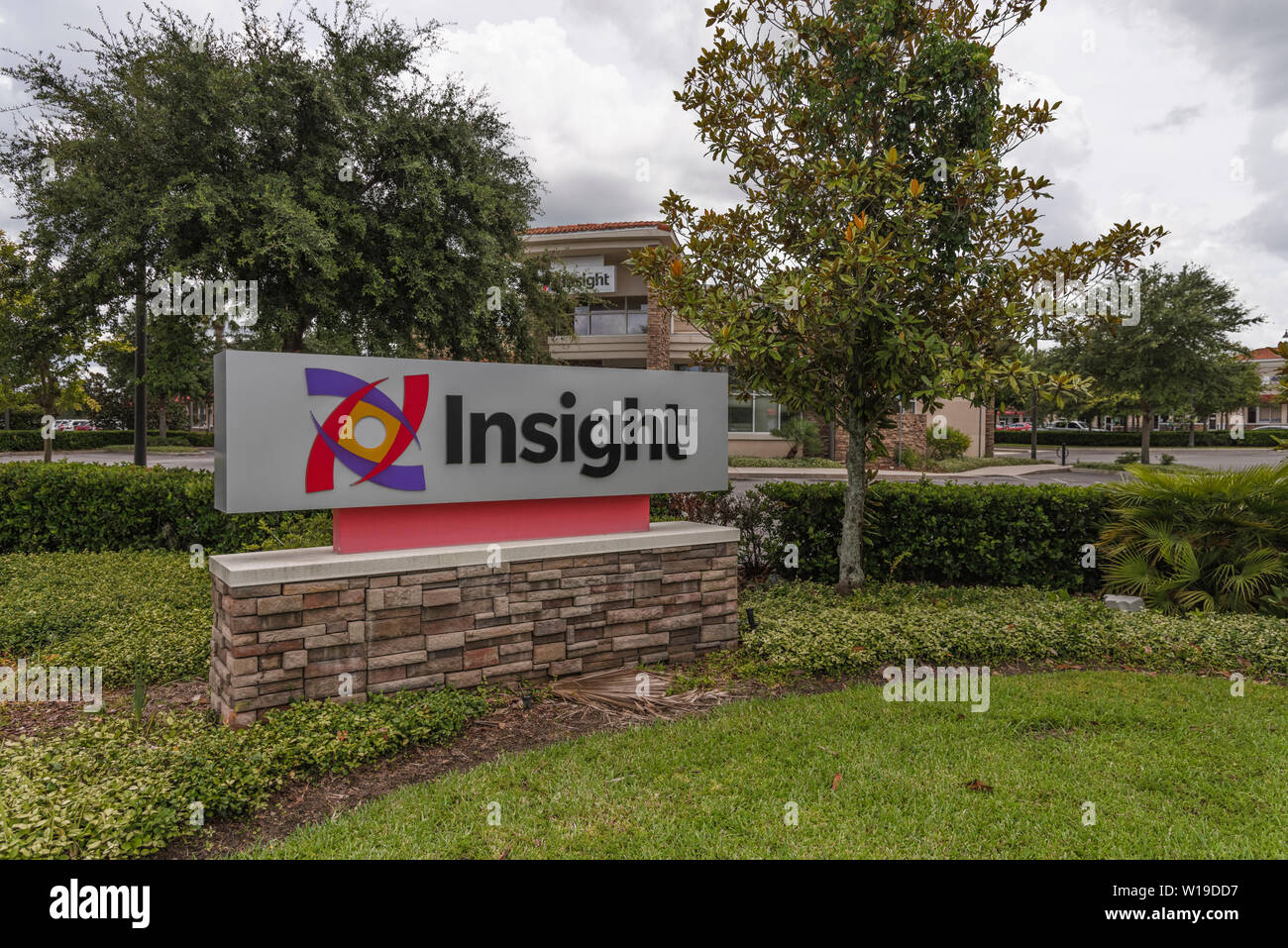 Insight Credit Union Storefront Sign in Lady Lake Florida USA Stock ...