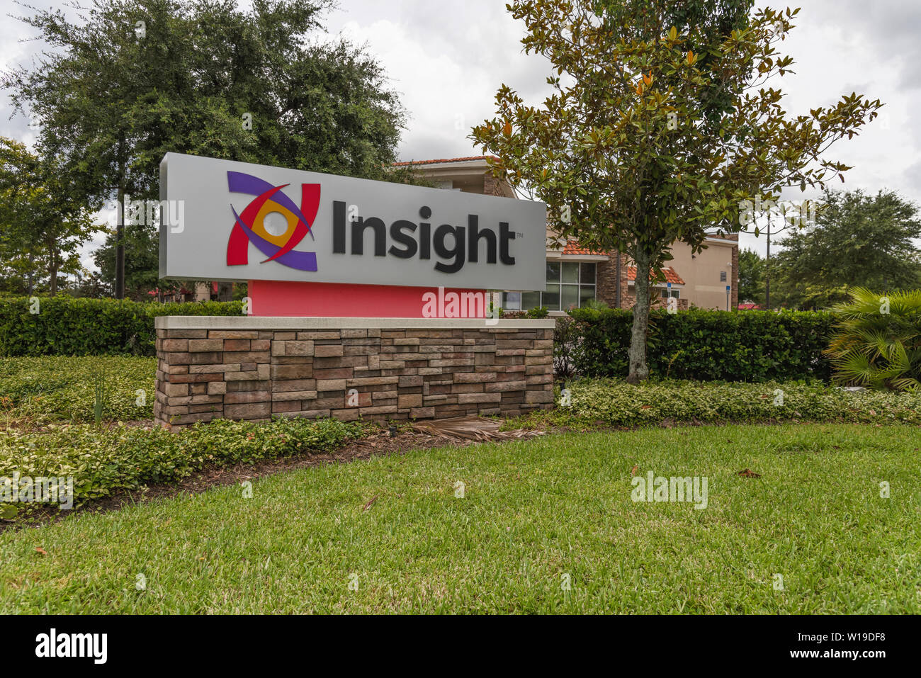 Insight Credit Union Storefront Sign in Lady Lake Florida USA Stock ...