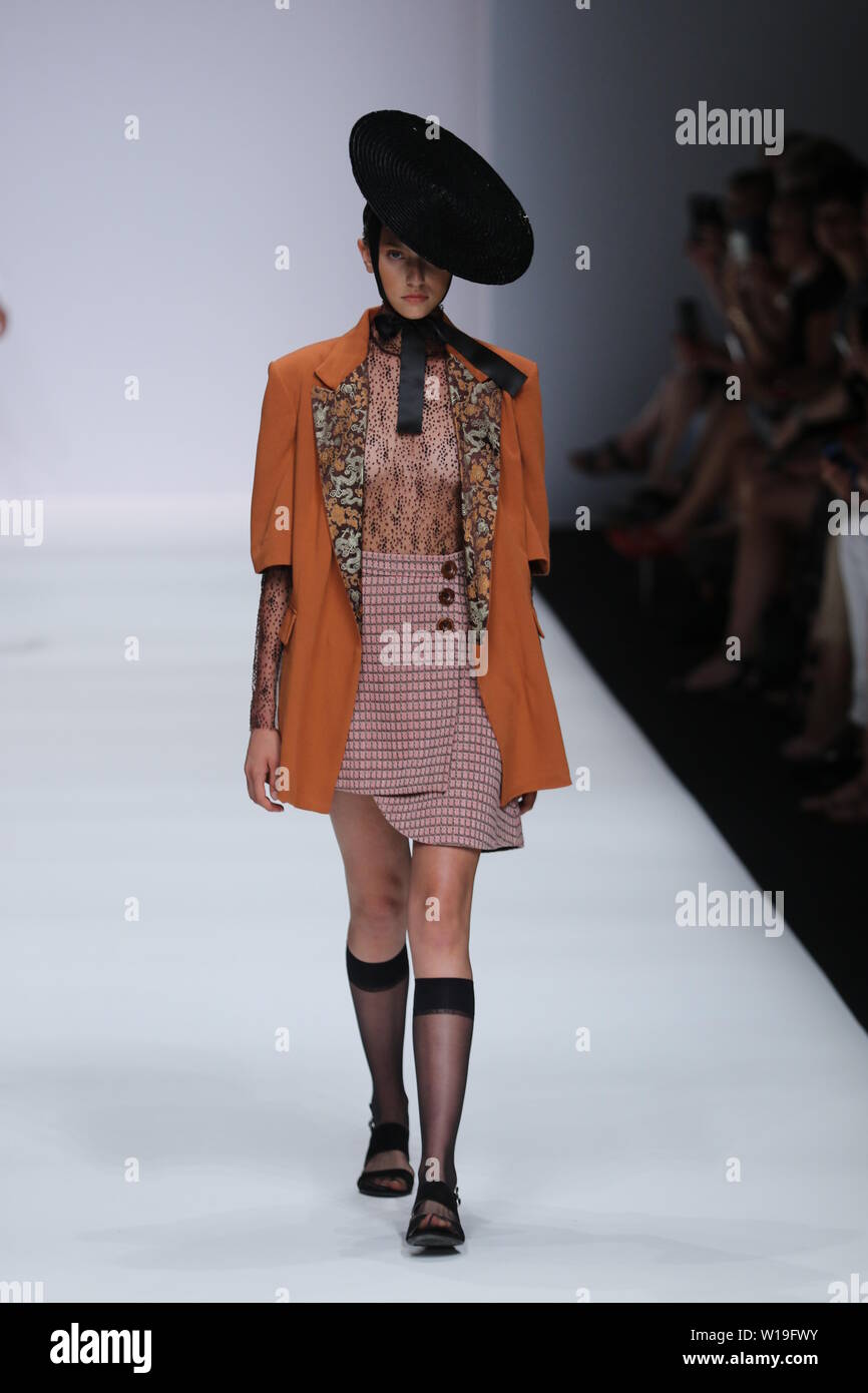 Danny Reinke collections at the Mercedes-Benz Fashion Week (MBFW ...