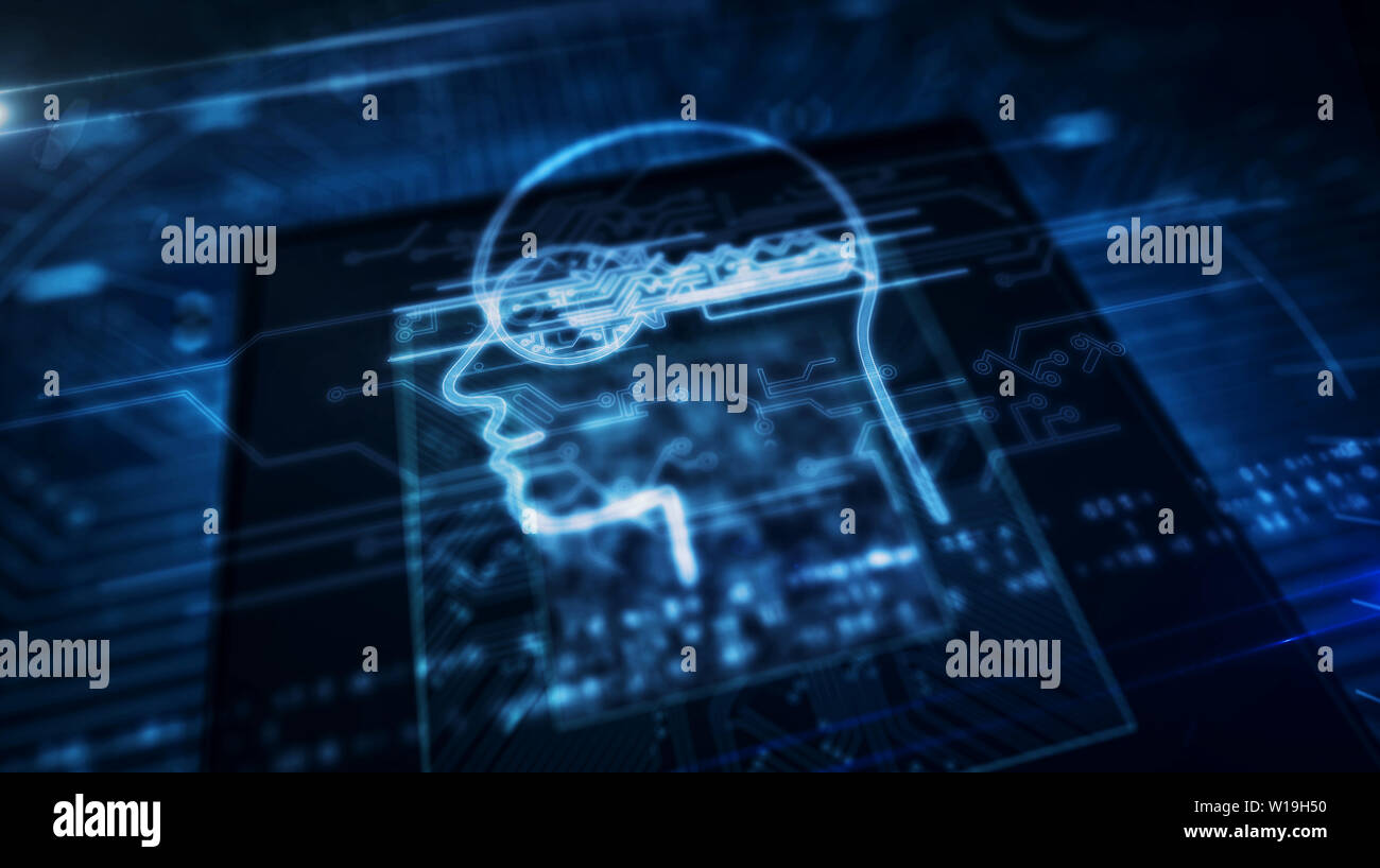 Futuristic concept of personal data protection, password safety ...