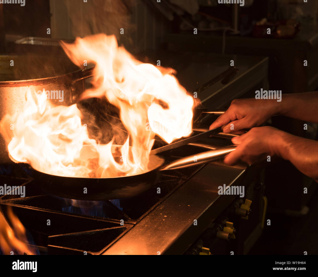 indian kitchen cooking food Stock Photo - Alamy