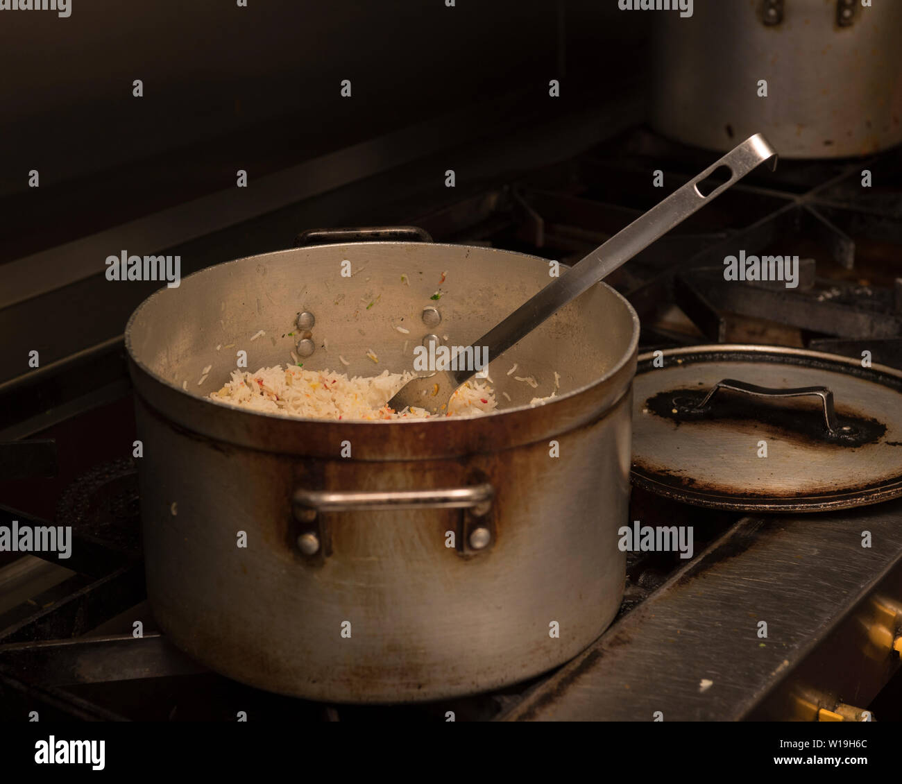 Indian cooking pans hi-res stock photography and images - Alamy