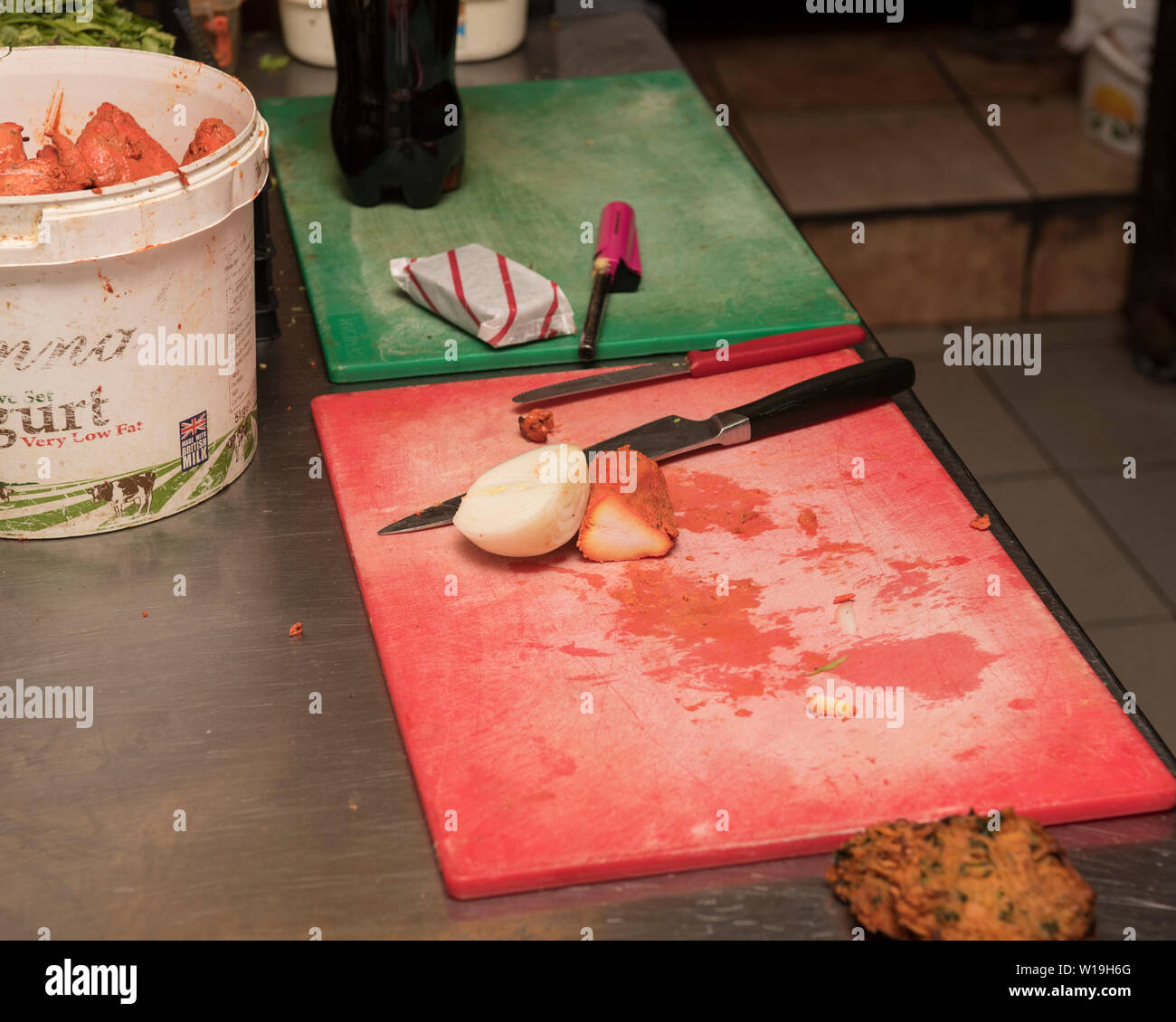 indian kitchen cooking food Stock Photo - Alamy