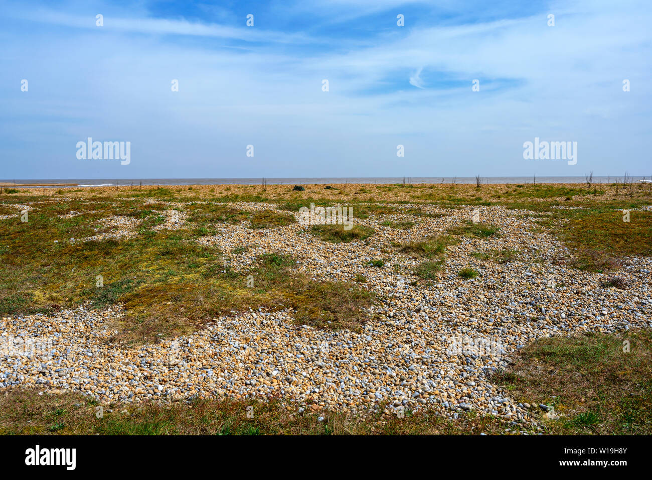 Shingle Street Suffolk England Stock Photo - Alamy