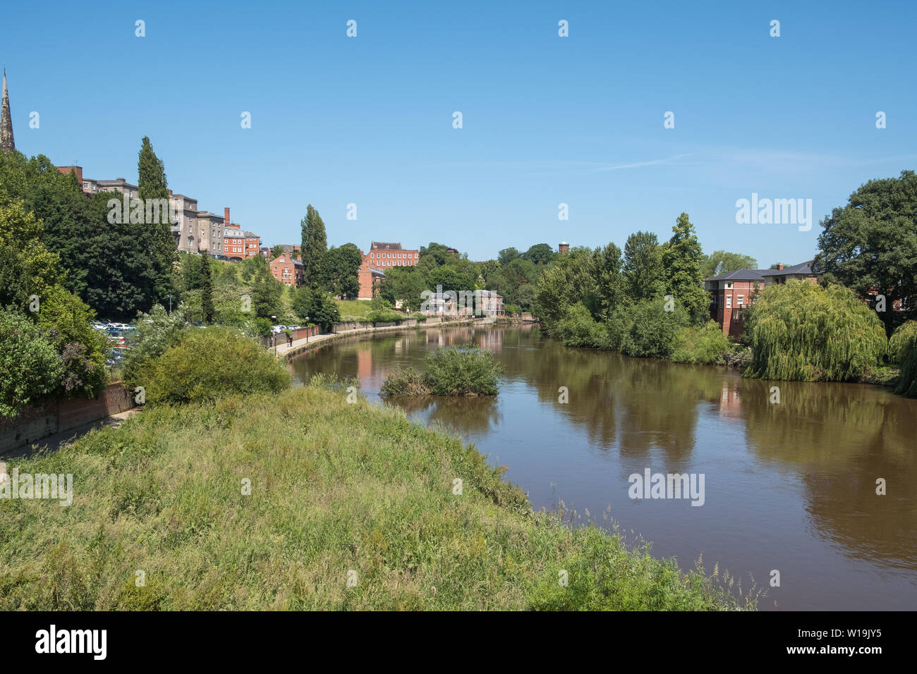 English Bridge At Shrewsbury High Resolution Stock Photography and ...