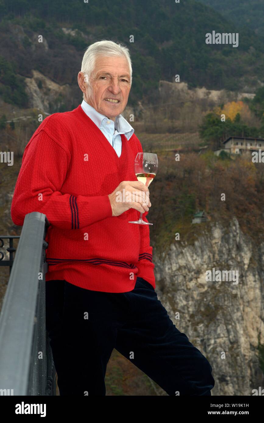 Italian former professional road bicycle racer Francesco Moser now wine ...