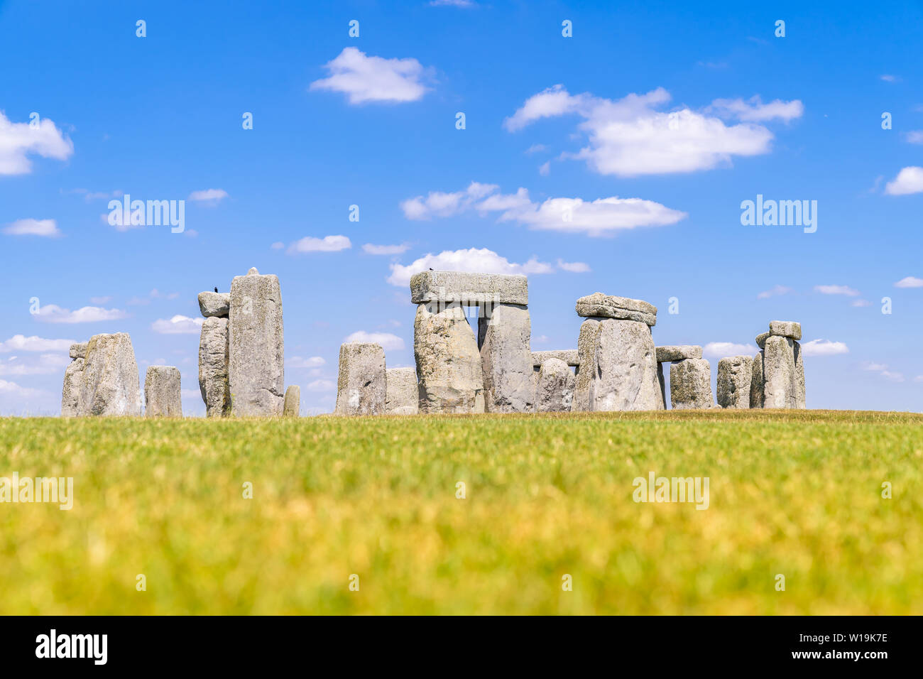Landscape of Stonehenge England United Kingdom, UNESCO World heritage ...