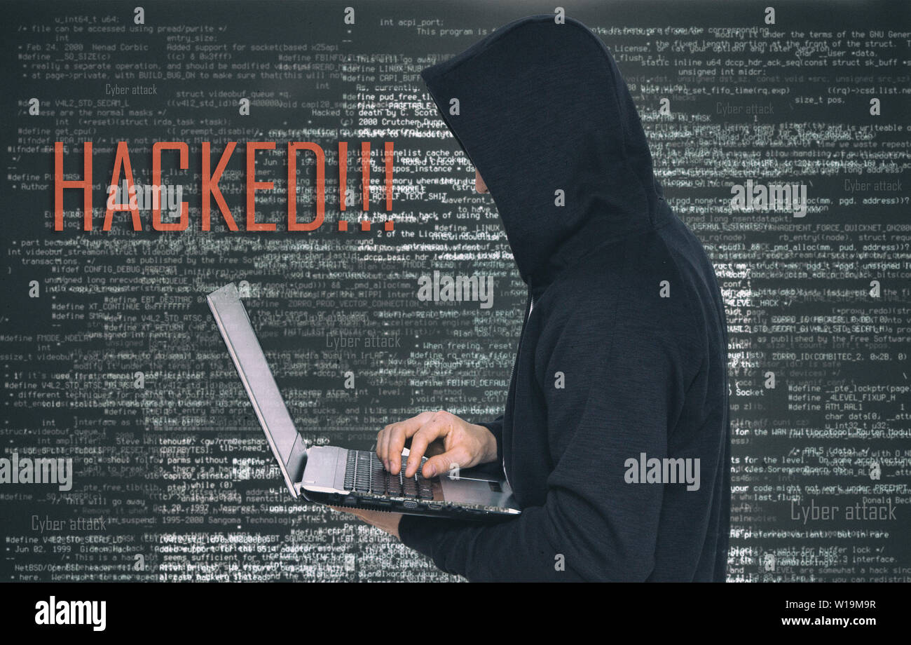 Hacking computer networks hi-res stock photography and images - Alamy