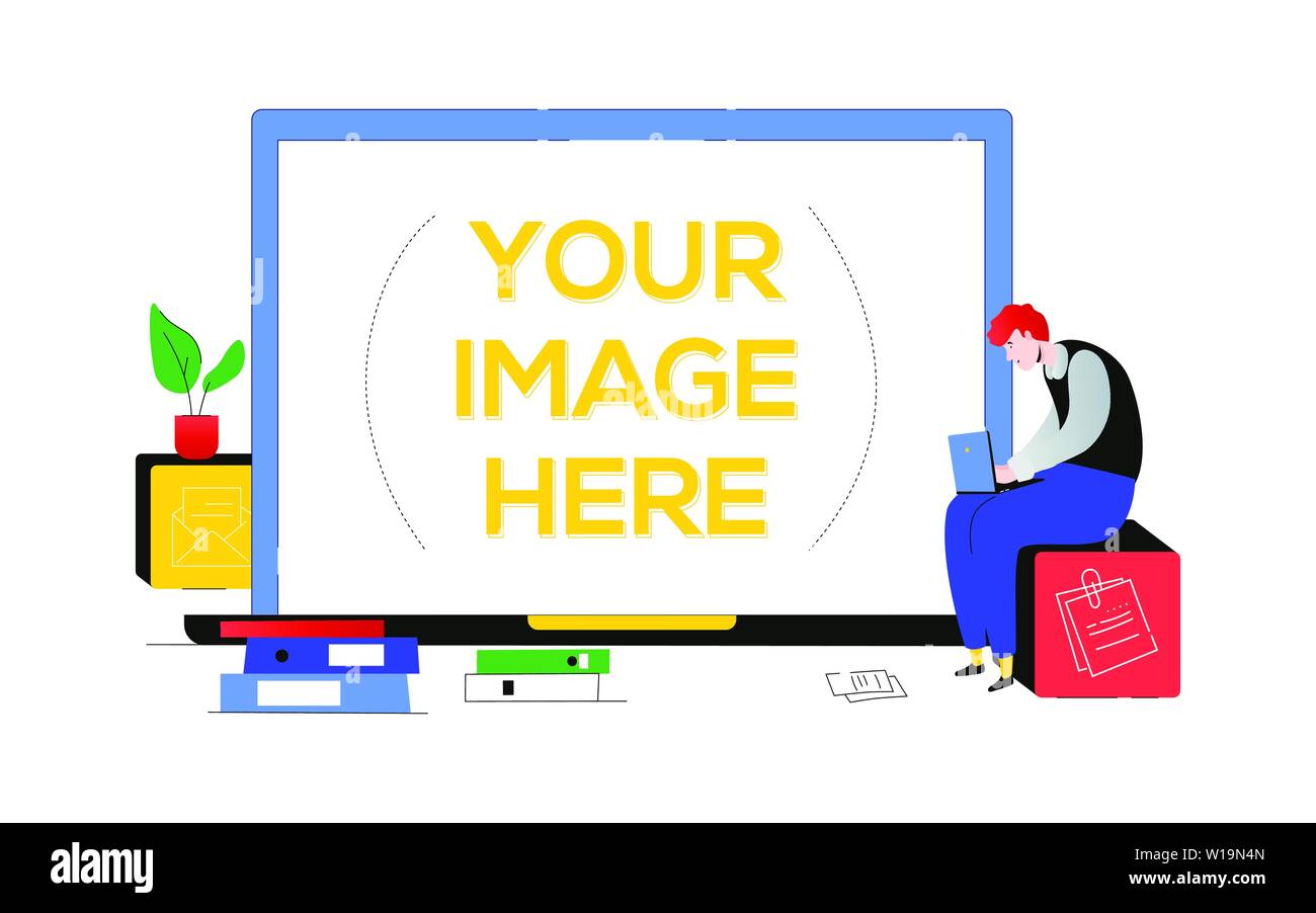 Freelancer image Stock Vector Images - Alamy