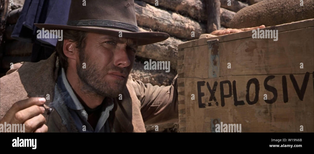 Rome. Italy. Clint Eastwood in a scene in ©United Artist Films, The ...