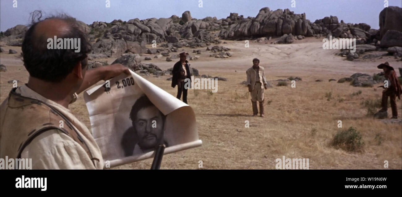 Rome. Italy. Eli Wallach in a scene in ©United Artist Films, The Good ...