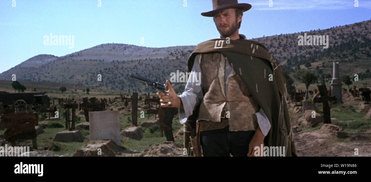Rome. Italy. Clint Eastwood in a scene in ©United Artist Films, The ...