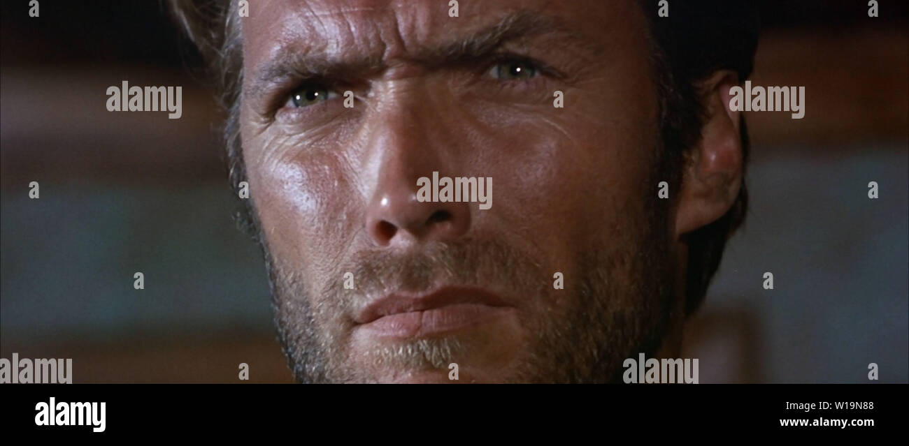 Rome. Italy. Clint Eastwood in a scene in ©United Artist Films, The ...