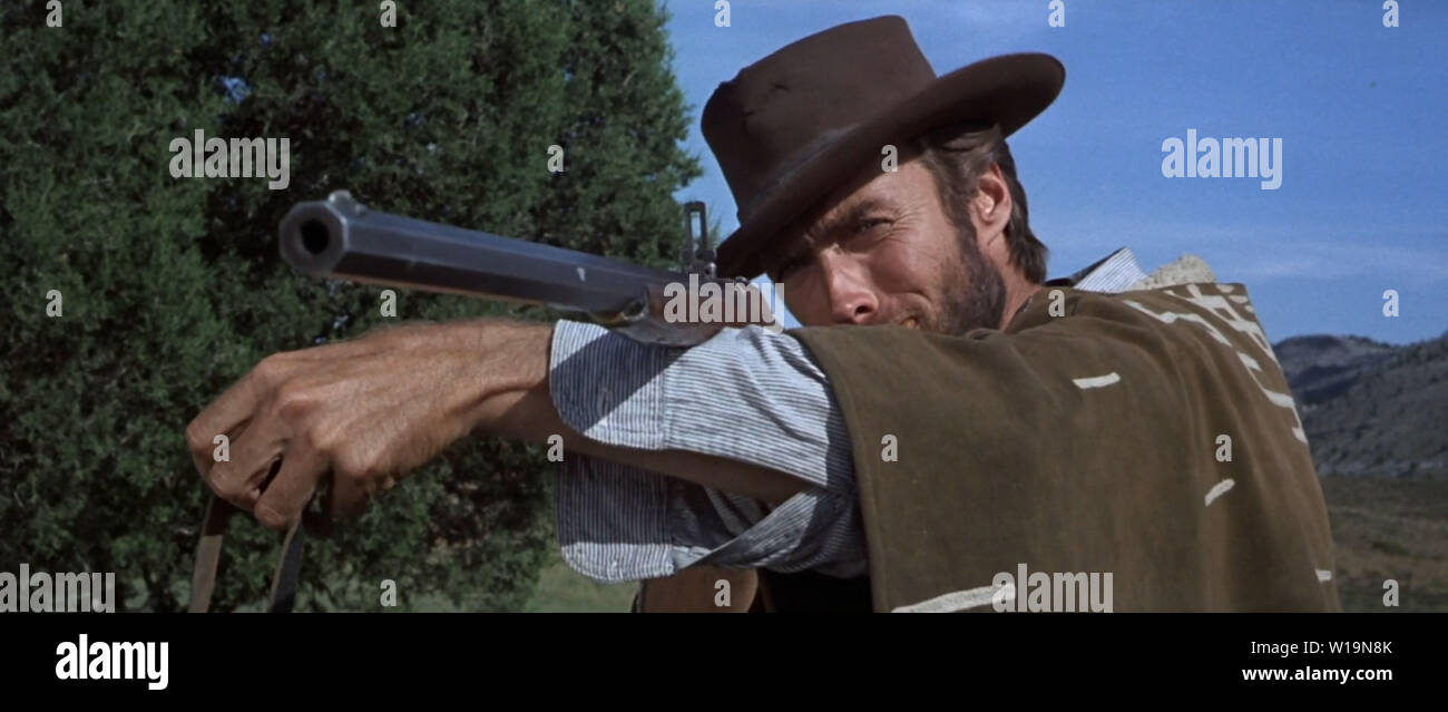 Rome. Italy. Clint Eastwood in a scene in ©United Artist Films, The ...