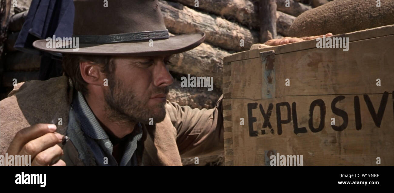 Rome. Italy. Clint Eastwood in a scene in ©United Artist Films, The ...