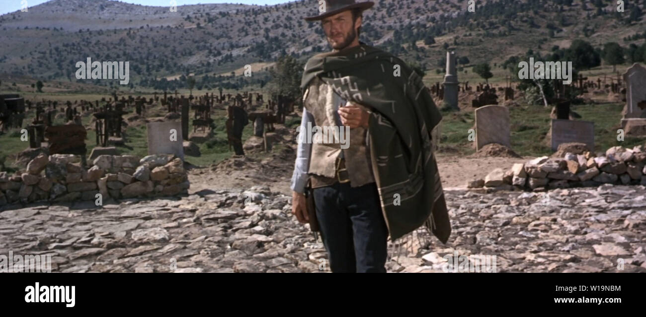 Rome. Italy. Clint Eastwood in a scene in ©United Artist Films, The ...