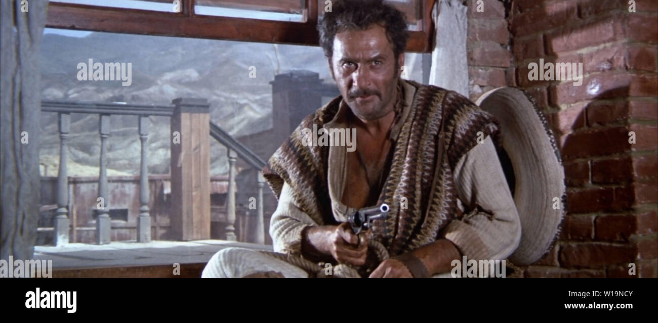 Rome. Italy. Eli Wallach in a scene in ©United Artist Films, The Good ...