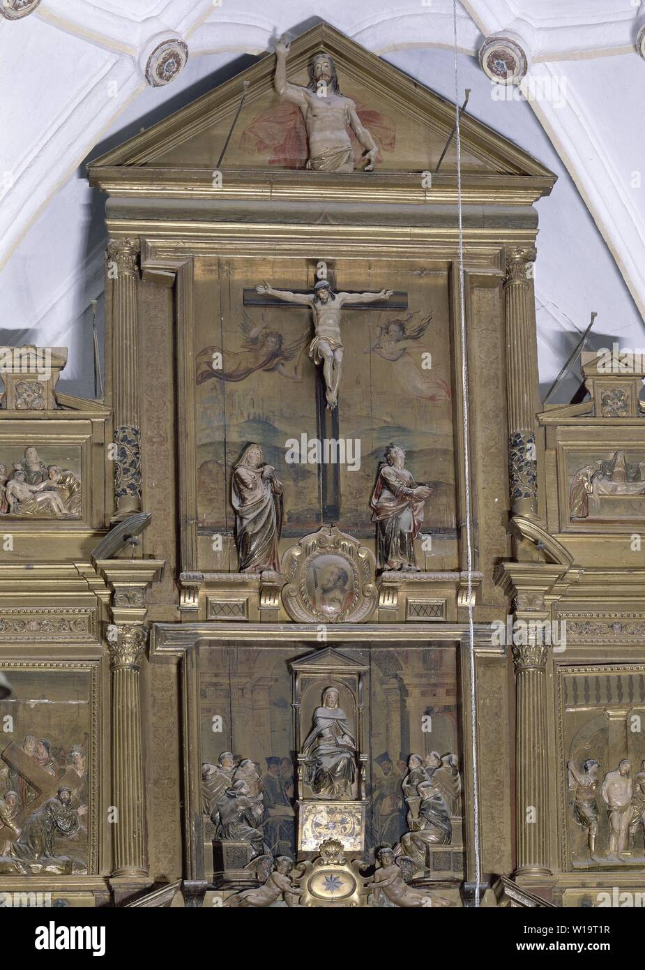 RETABLO MAYOR-DET CALVARIO-S XVI-RENACIM. Author: HERNANDEZ JERONIMO ...