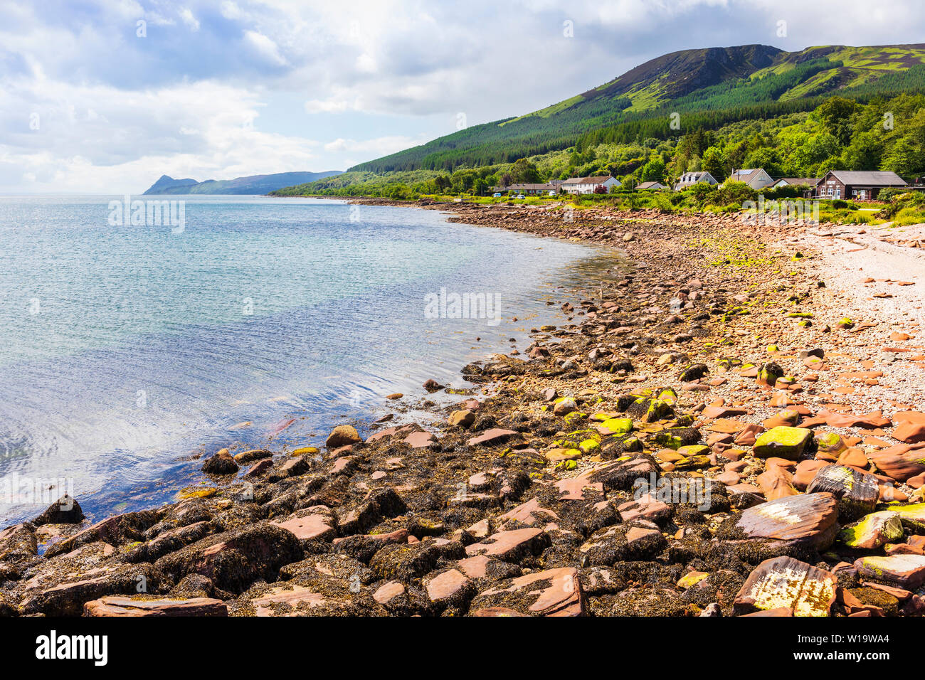 Scottish island resort hi-res stock photography and images - Alamy