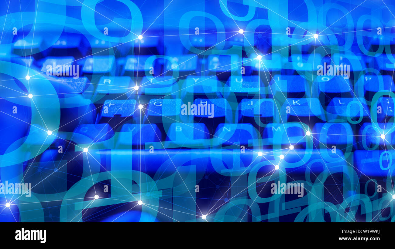Computer cyber attack target, circle dots and lines algorithm Stock ... Computer cyber attack target, circle dots and lines algorithm Stock ...