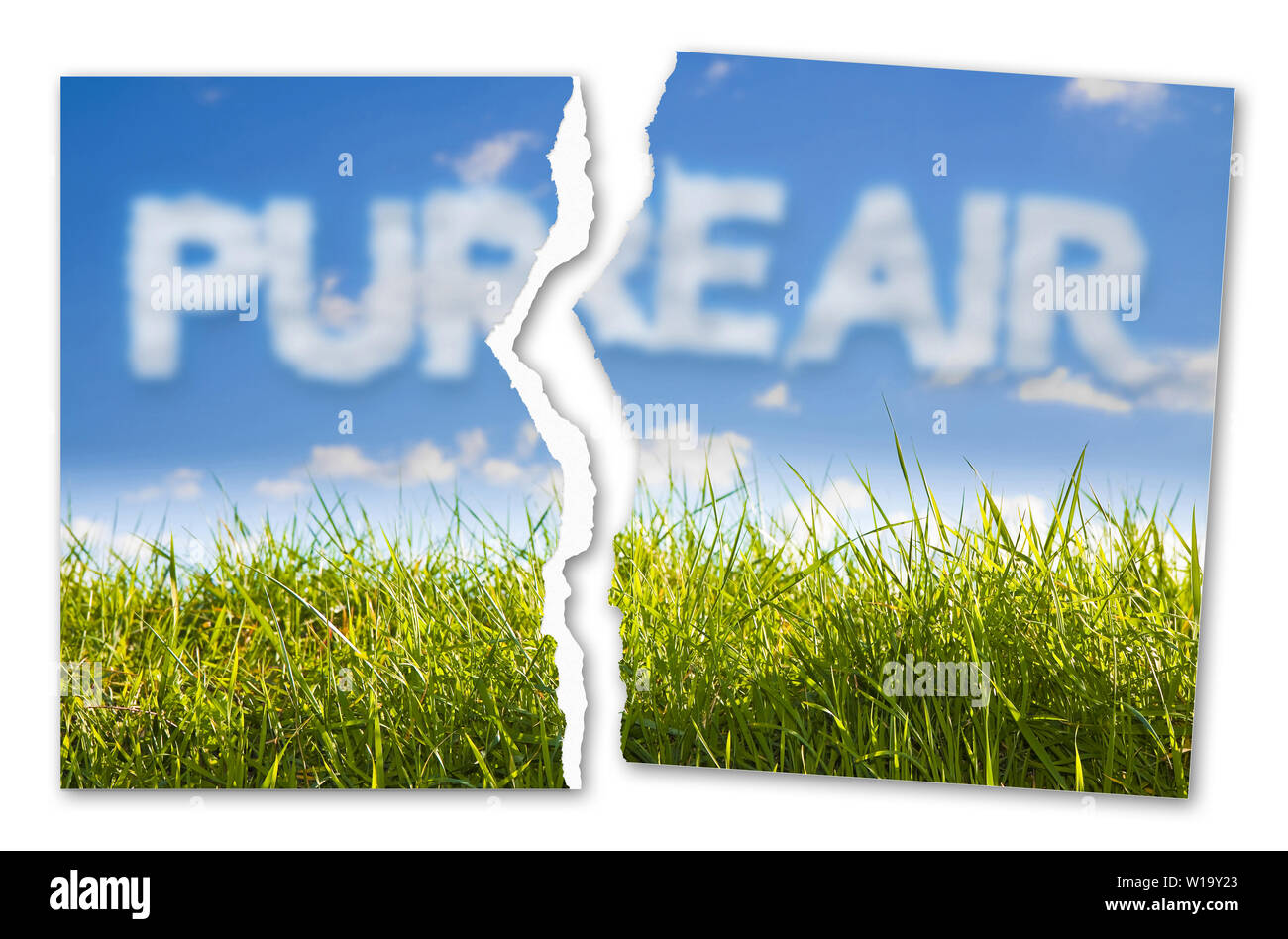 Rural air pollution Cut Out Stock Images & Pictures - Alamy