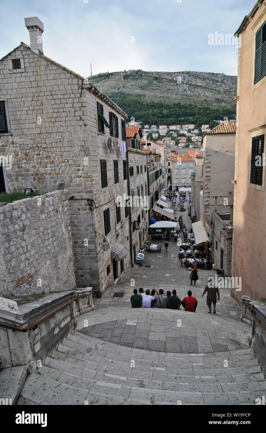 Dubrovnik the jesuit stairs hi-res stock photography and images - Alamy