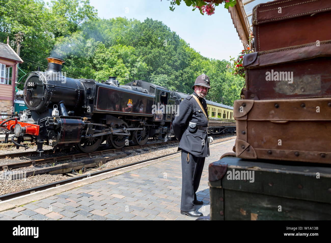 1940s heritage railway hi-res stock photography and images - Alamy