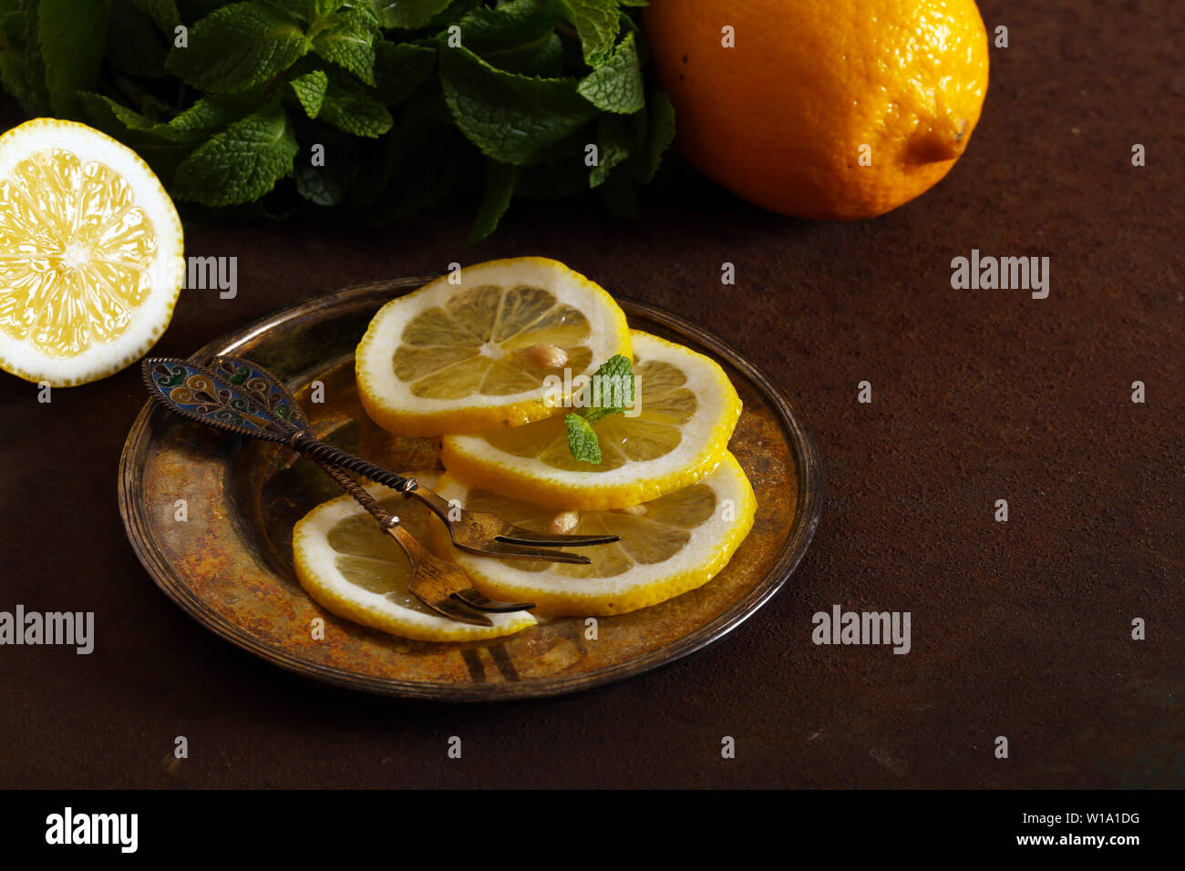 fresh natural organic fruit lemon Stock Photo - Alamy