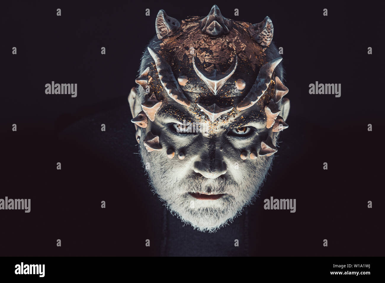 Devil Eye Makeup Male