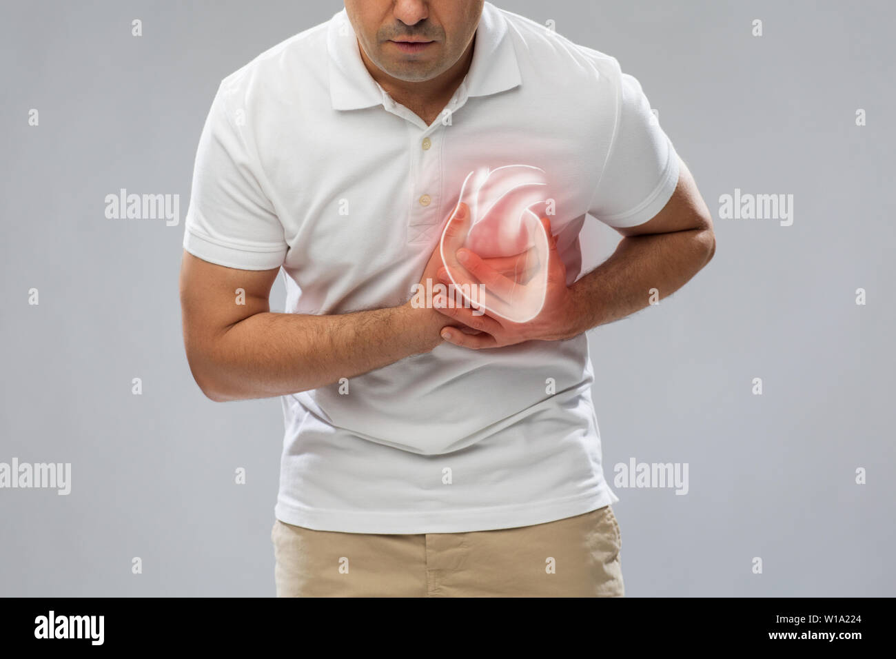 Hispanic male heart attack hi-res stock photography and images - Alamy