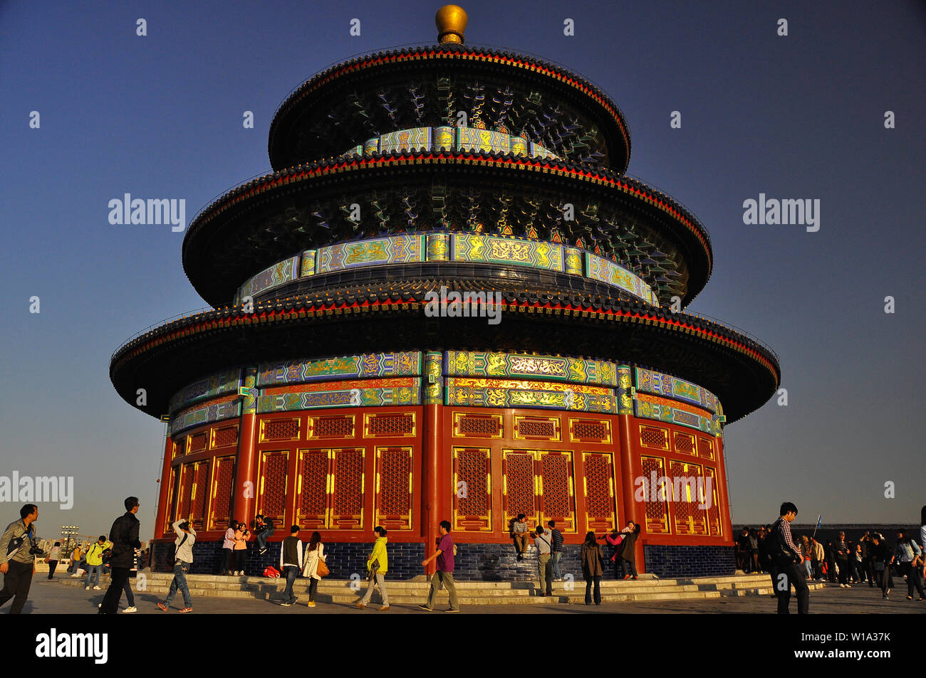 Temple of heaven, circular temple in Beijing China Stock Photo - Alamy