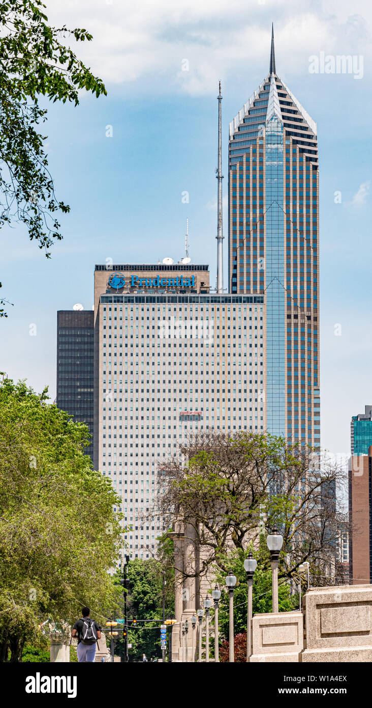 Prudential buildings chicago illinois usa hi-res stock photography and ...