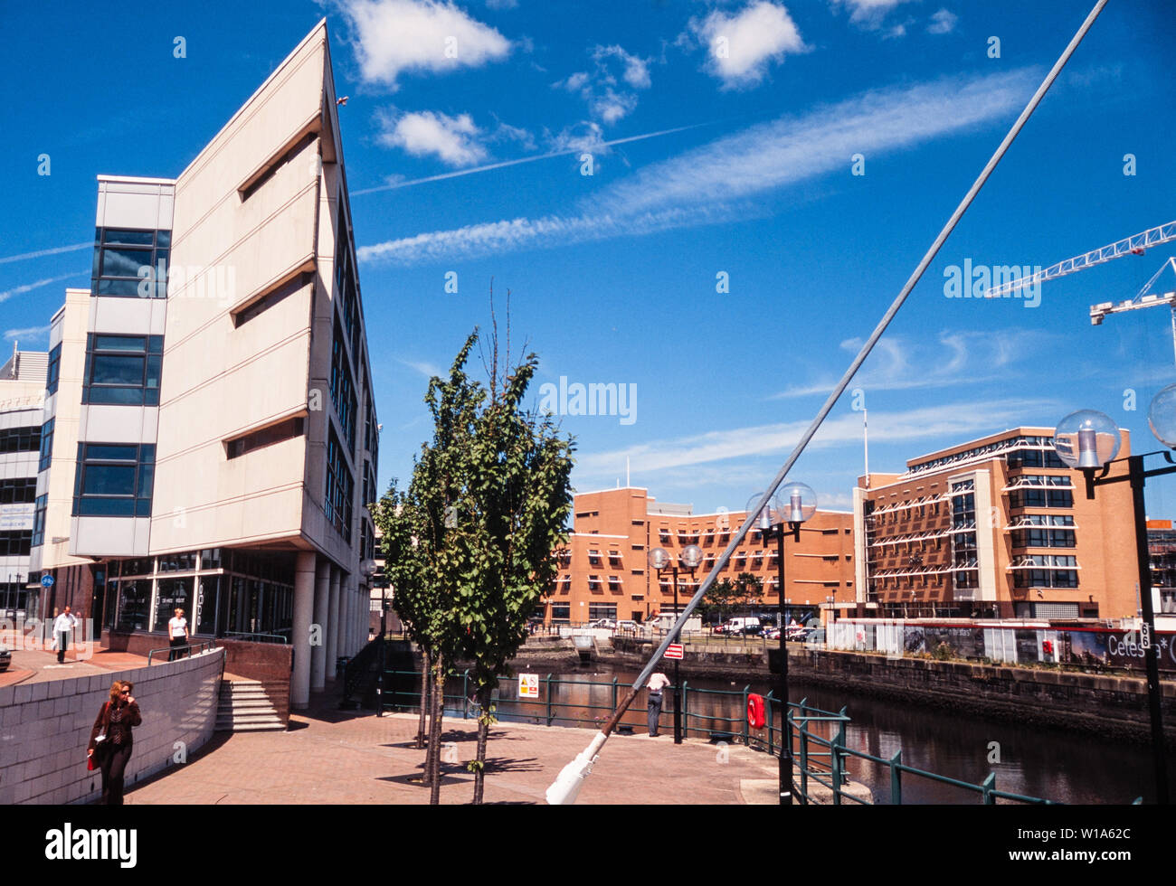 Office Buildings, Scott Harbour, Cardiff Bay Stock Photo - Alamy