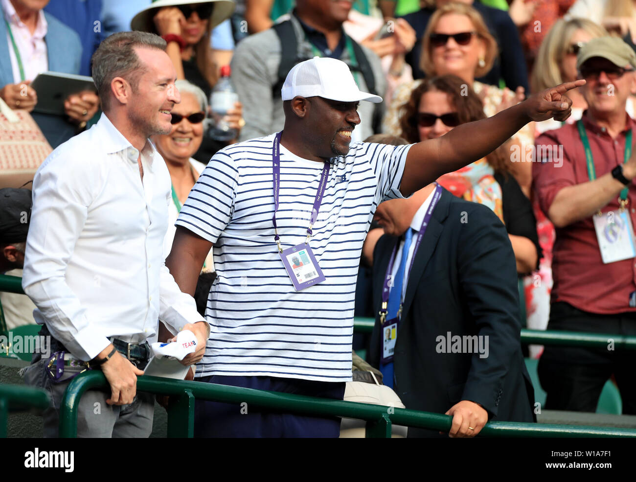 Corey Gauff, father of Cori Gauff celebrates his daughter's victory ...