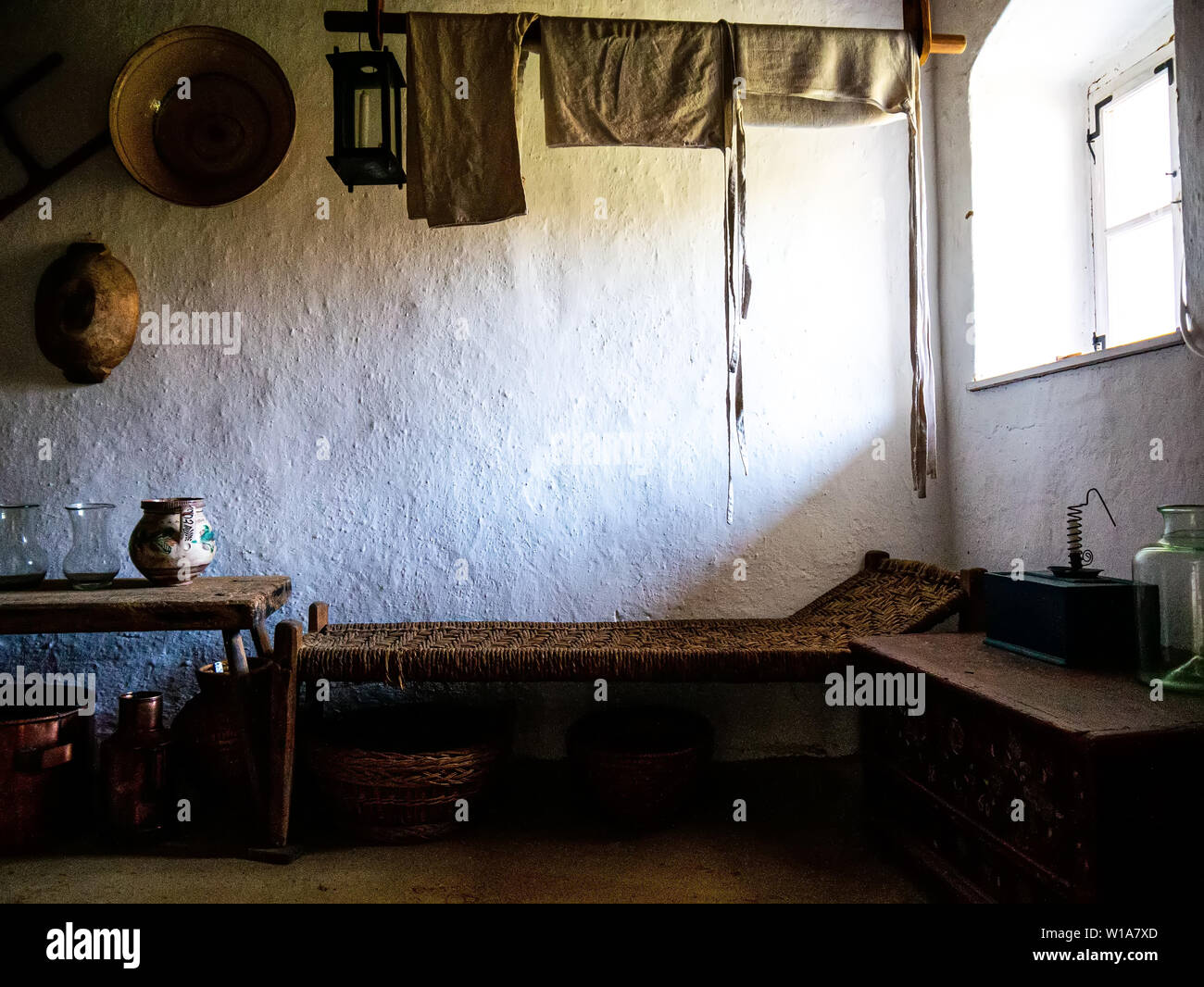 SZENTENDRE, HUNGARY - JUNE 8, 2019: View on a room of a traditional ...
