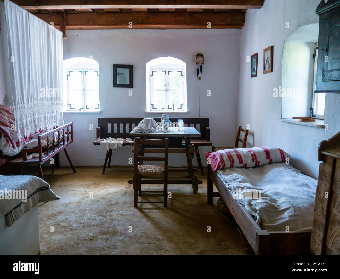 SZENTENDRE, HUNGARY - JUNE 8, 2019: View on a room of a traditional ...