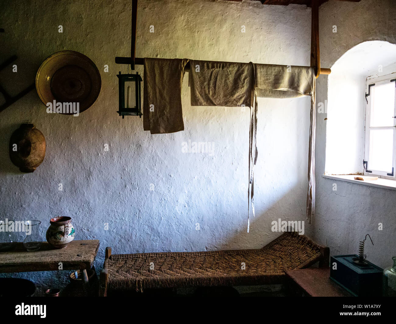 SZENTENDRE, HUNGARY - JUNE 8, 2019: View on a room of a traditional ...
