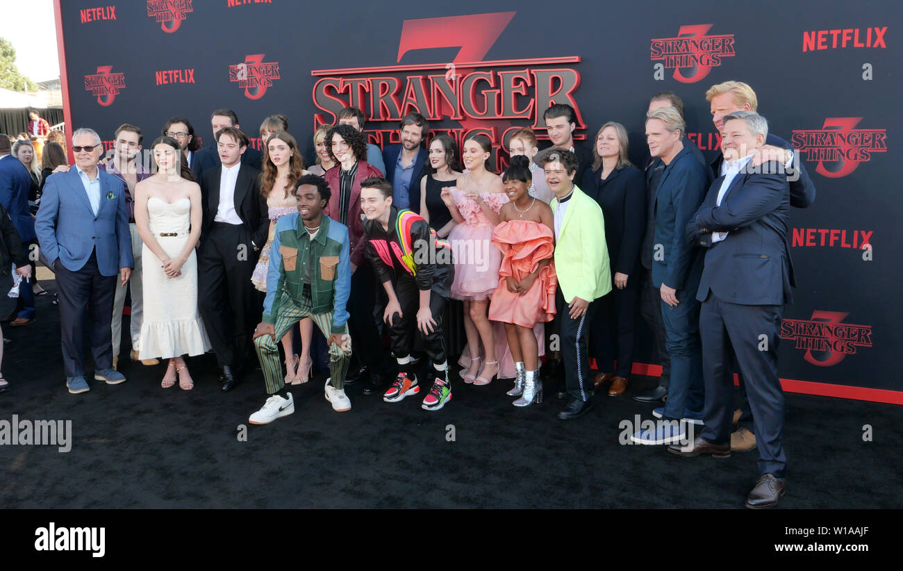 June 28, 2019 - Santa Monica, CA, USA - LOS ANGELES - JUN 28: Stranger ...