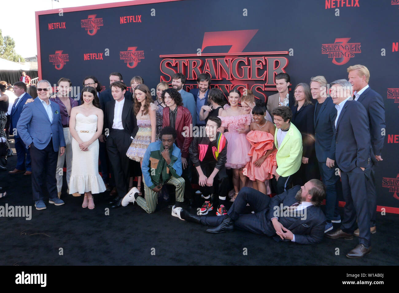 June 28, 2019 - Santa Monica, CA, USA - LOS ANGELES - JUN 28: Stranger ...