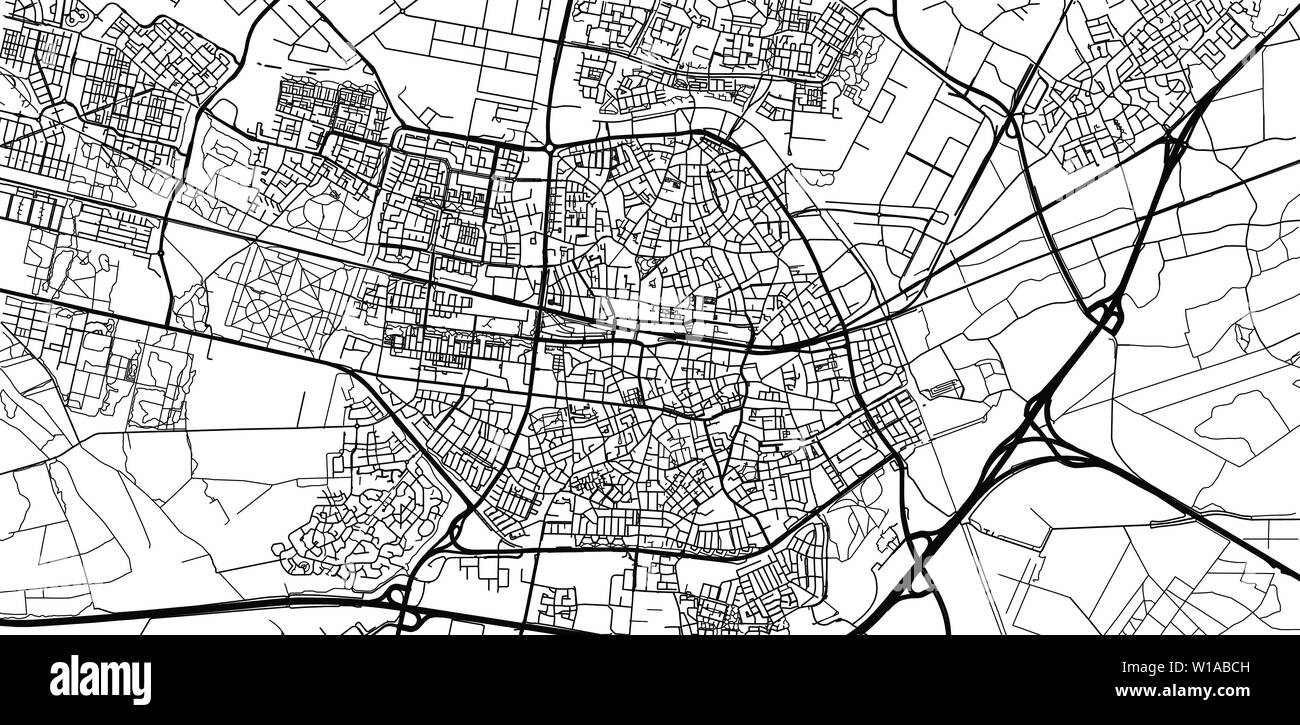 Map of tilburg hi-res stock photography and images - Alamy