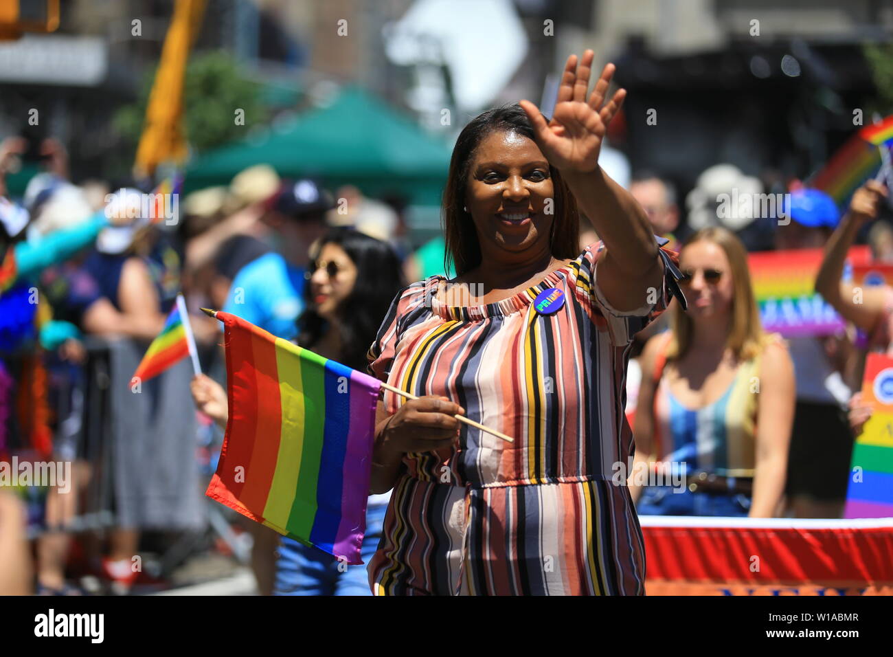 New York, N.Y/USA – 30th June 2019: Attorney General Letitia James ...
