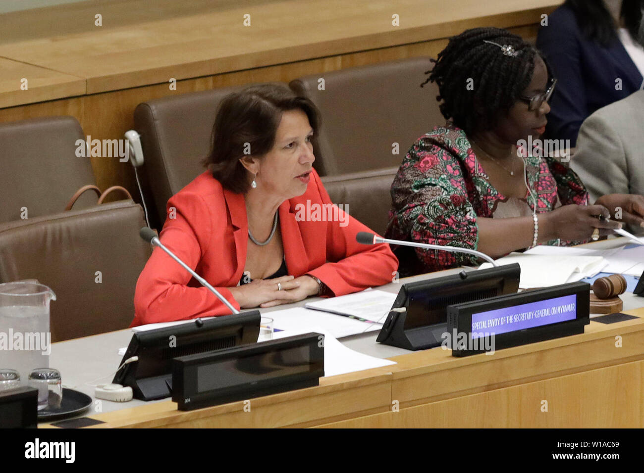 United Nations, UN headquarters in New York. 1st July, 2019. United ...