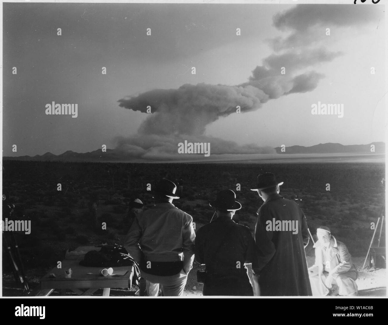[Operation Cue] - A few minutes after detonation the atomic blast in ...