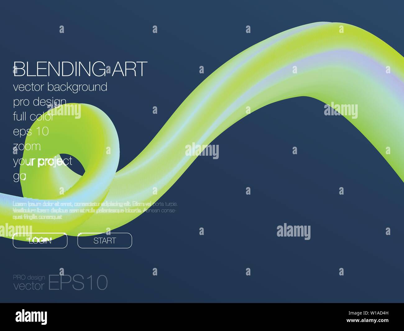 Abstract blend background. Template for web site Stock Vector Image ...