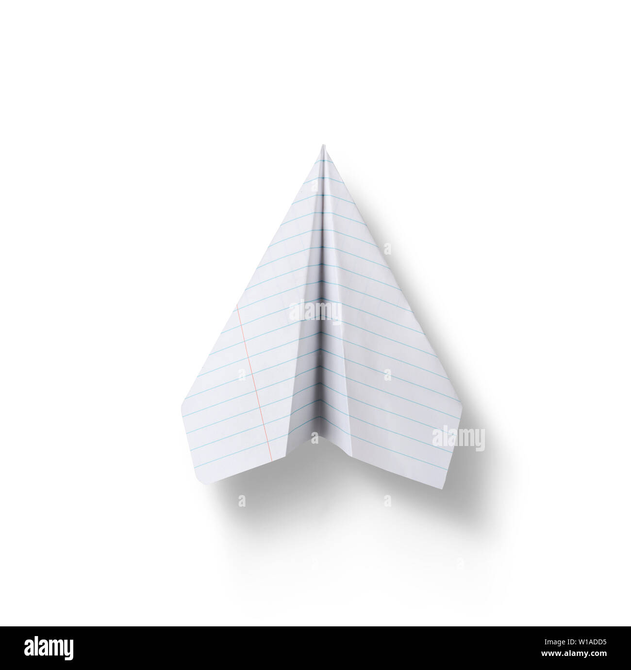 Paper plane isolated on white background Stock Photo - Alamy
