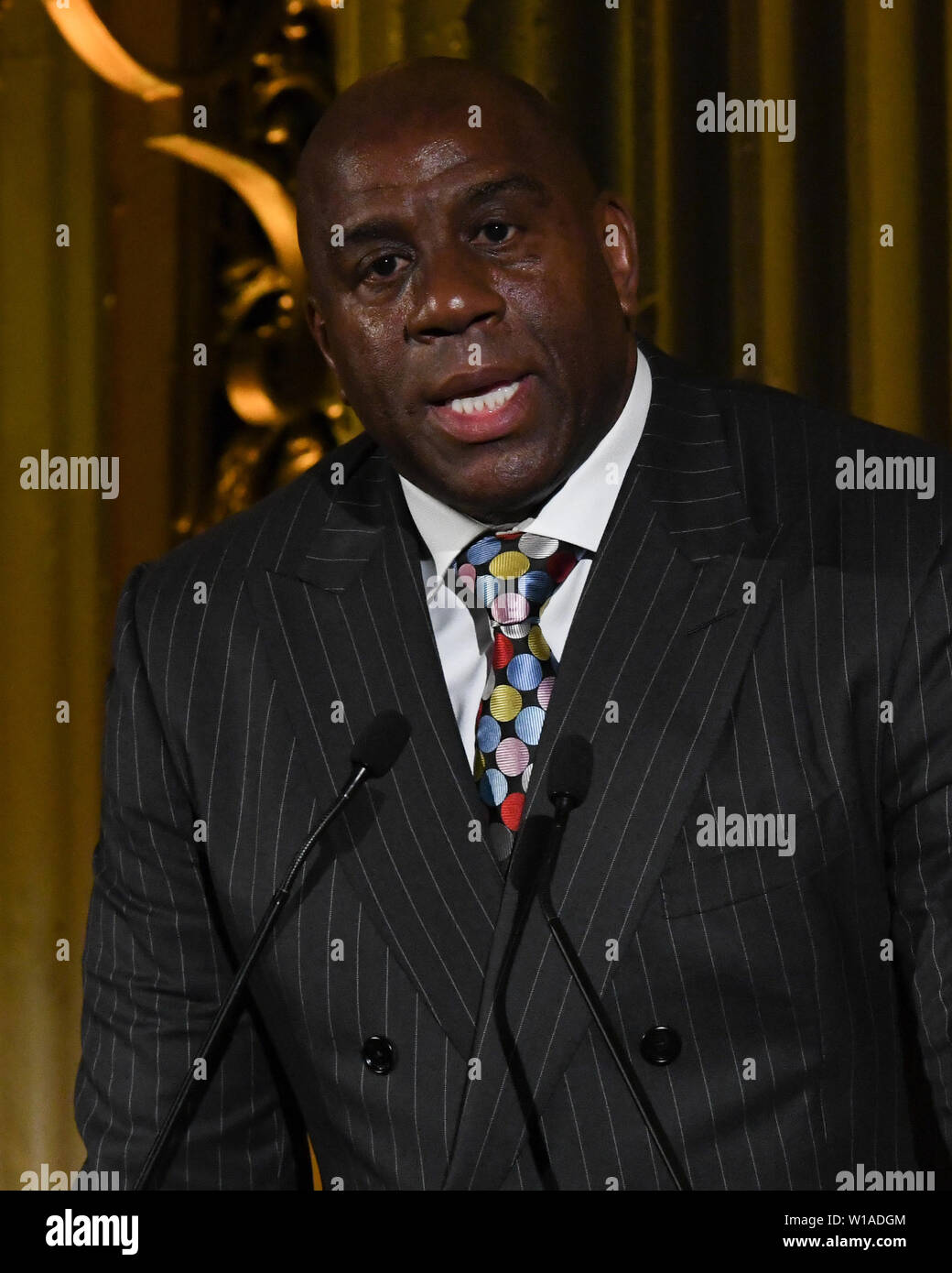 June 30, 2019 - Los Angeles, California, USA - Magic Johnson attends ...