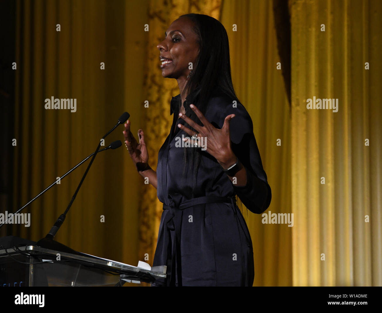 June 30, 2019 - Los Angeles, California, USA - Nima Elbagir attends the ...