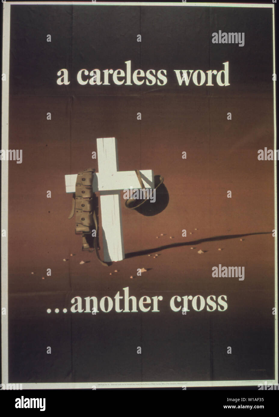 A careless work - Another cross Stock Photo - Alamy