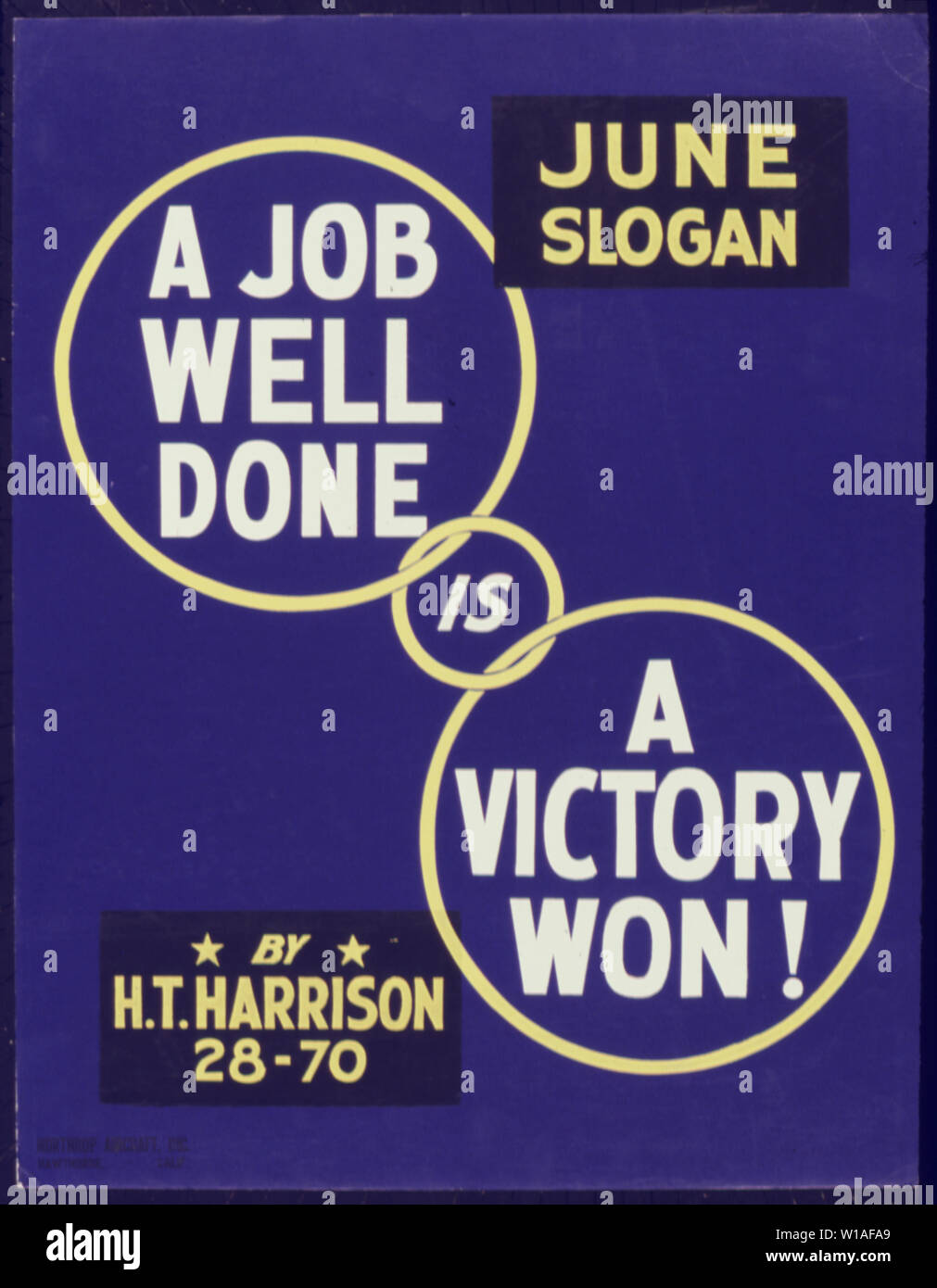 A job well done is a victory won! Stock Photo - Alamy