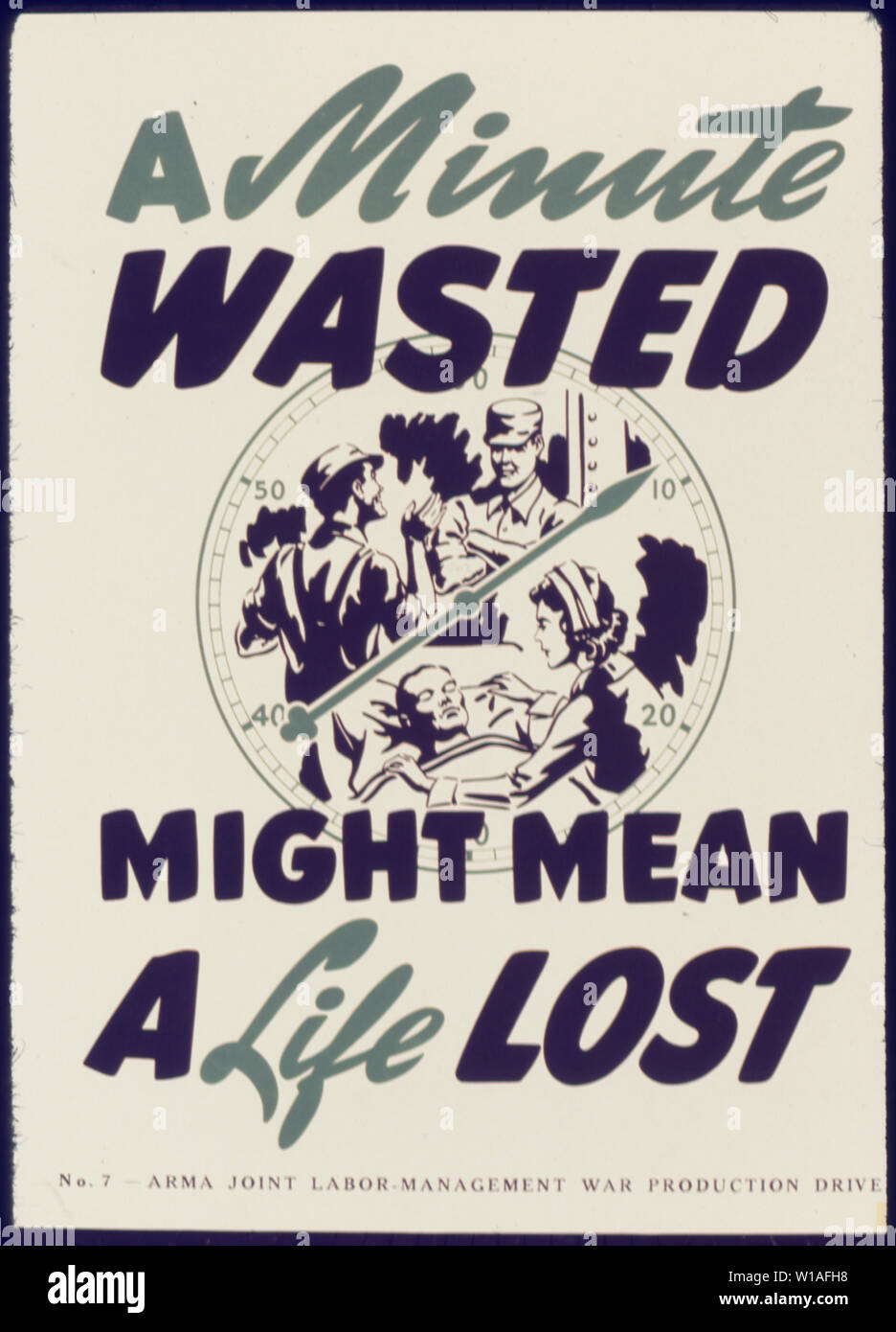 A minute wasted might mean a life lost Stock Photo - Alamy